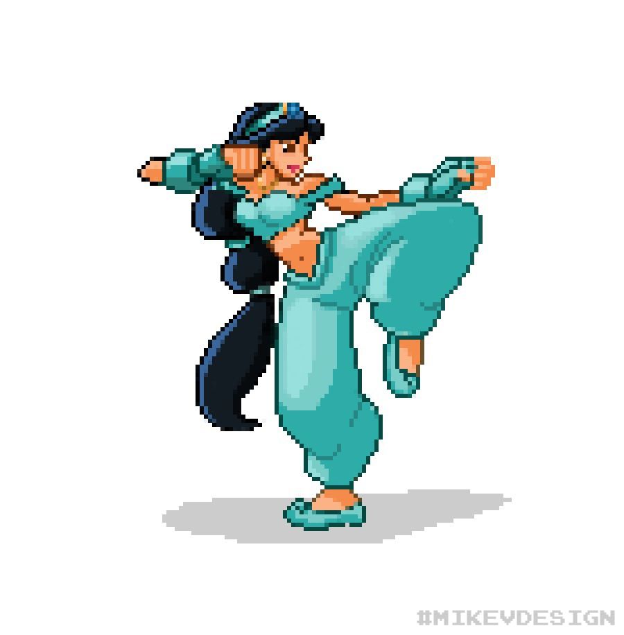 Disney princesses reimagined as Capcom fighters