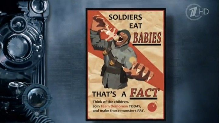 Russian documentary uses Team Fortress 2 poster as example of WWI ...