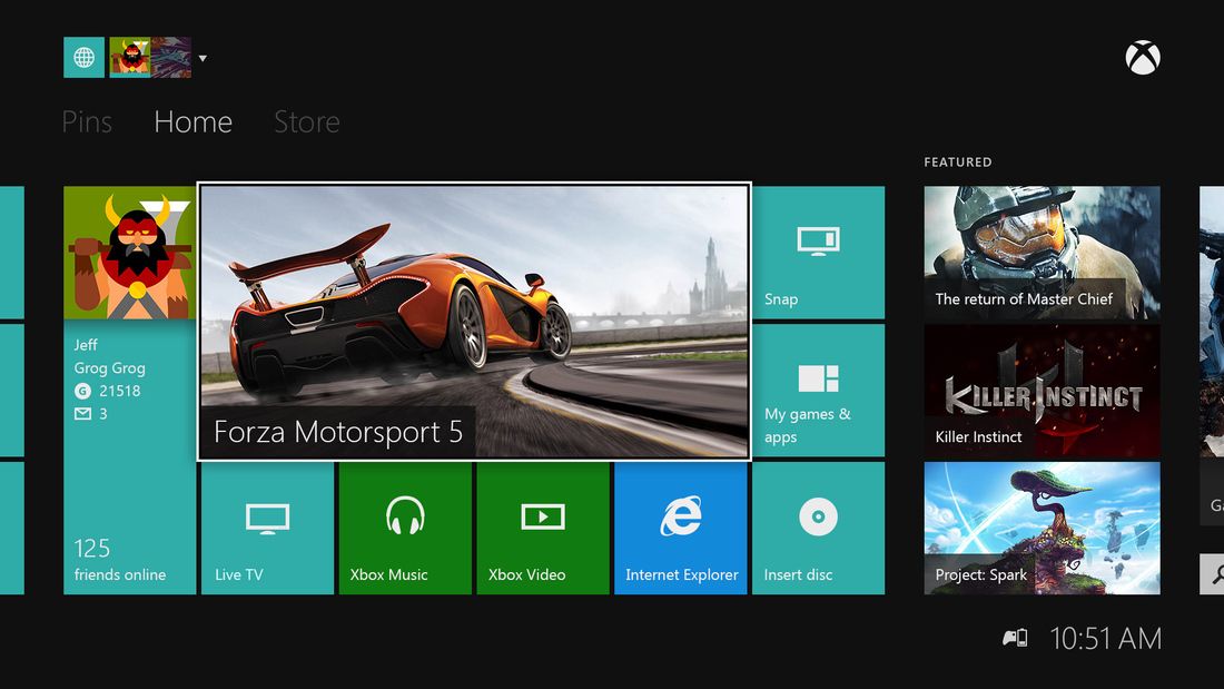 Xbox One system update rolls out today