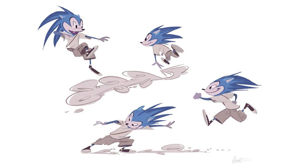 Take a peek at Sonic Boom's rejected Sonic the Hedgehog redesigns