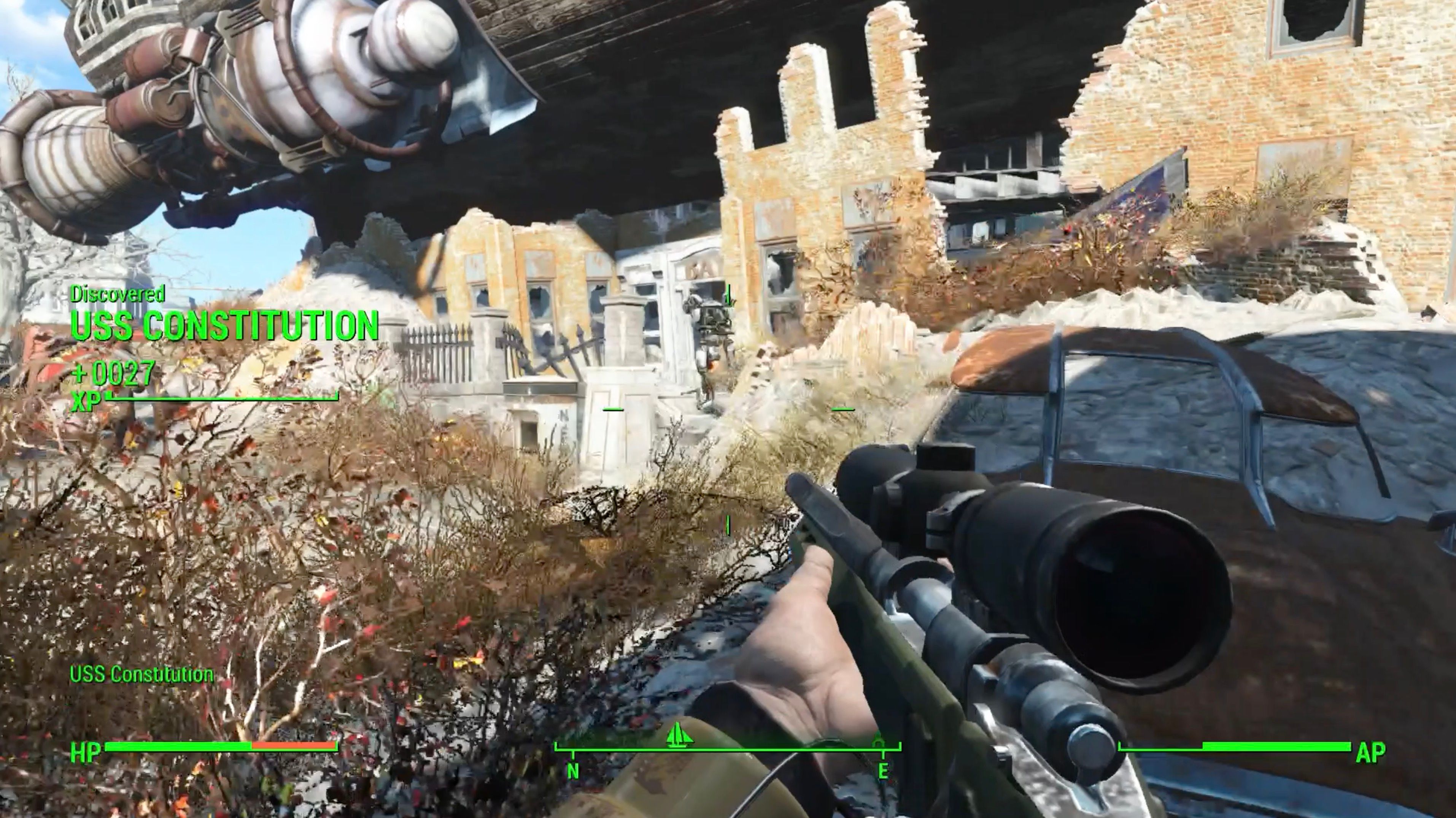 Fallout 4: Last Voyage of the USS Constitution walkthrough