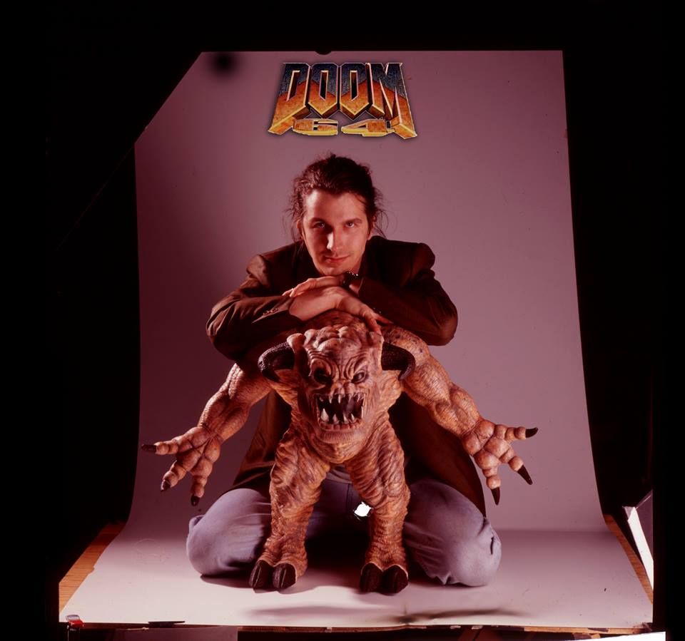 Doom artist shares terrifying creature design models