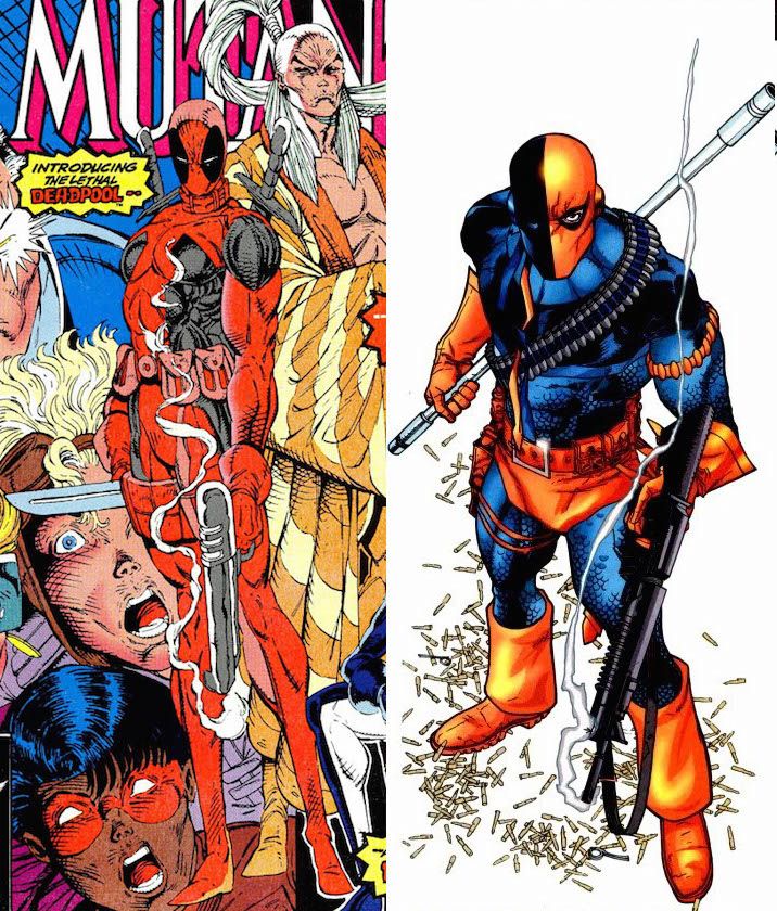 Deadpool was originally a ripoff of a DC Comics villain ... and it ...