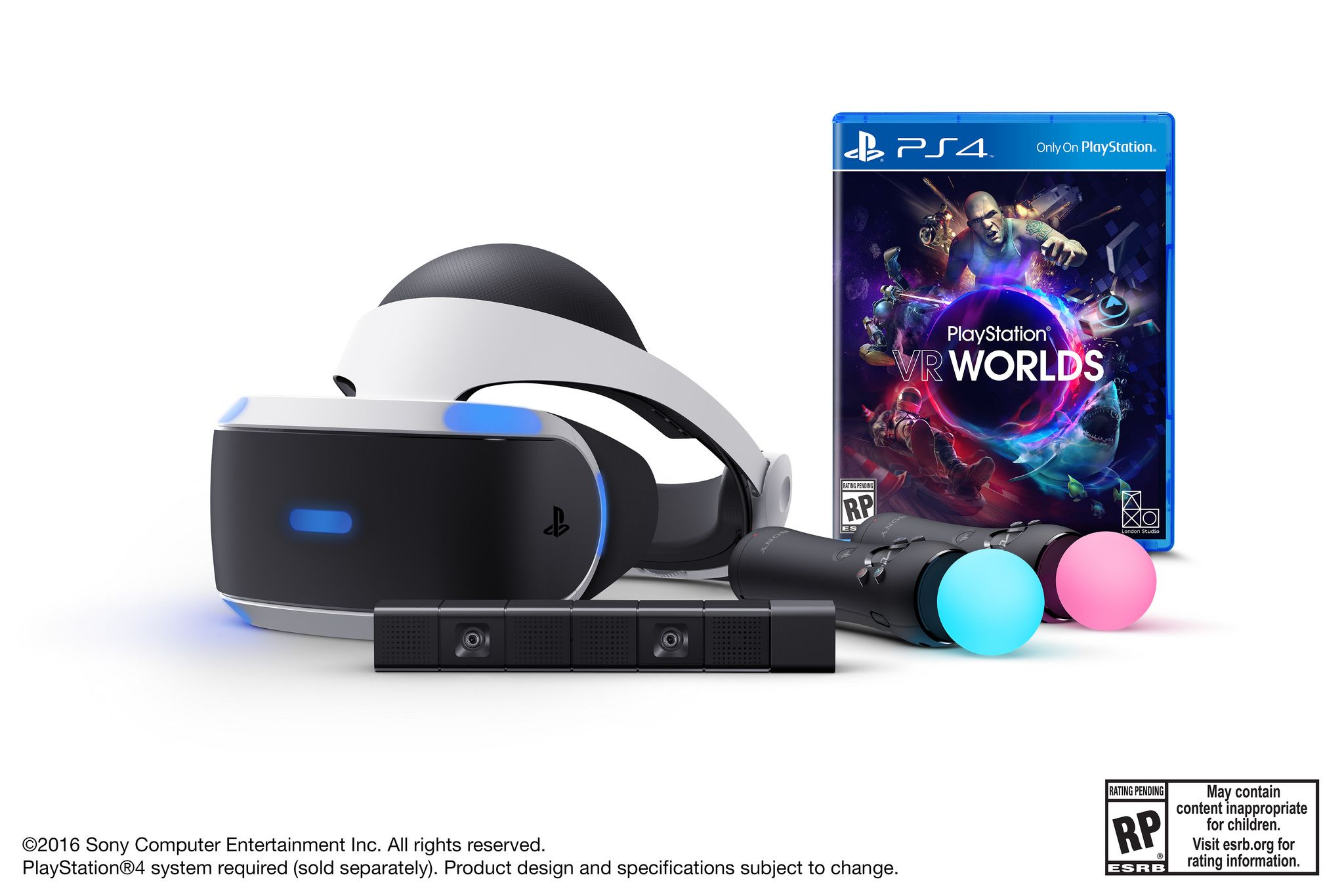 The 'complete' PlayStation VR bundle is $500, pre-orders open next Tuesday