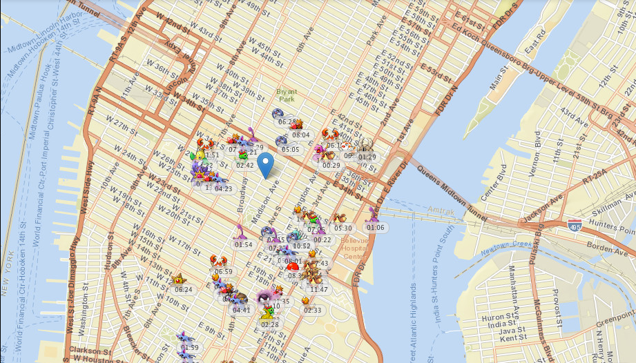 These Pokémon Go maps will show you exactly where to find Pokémon