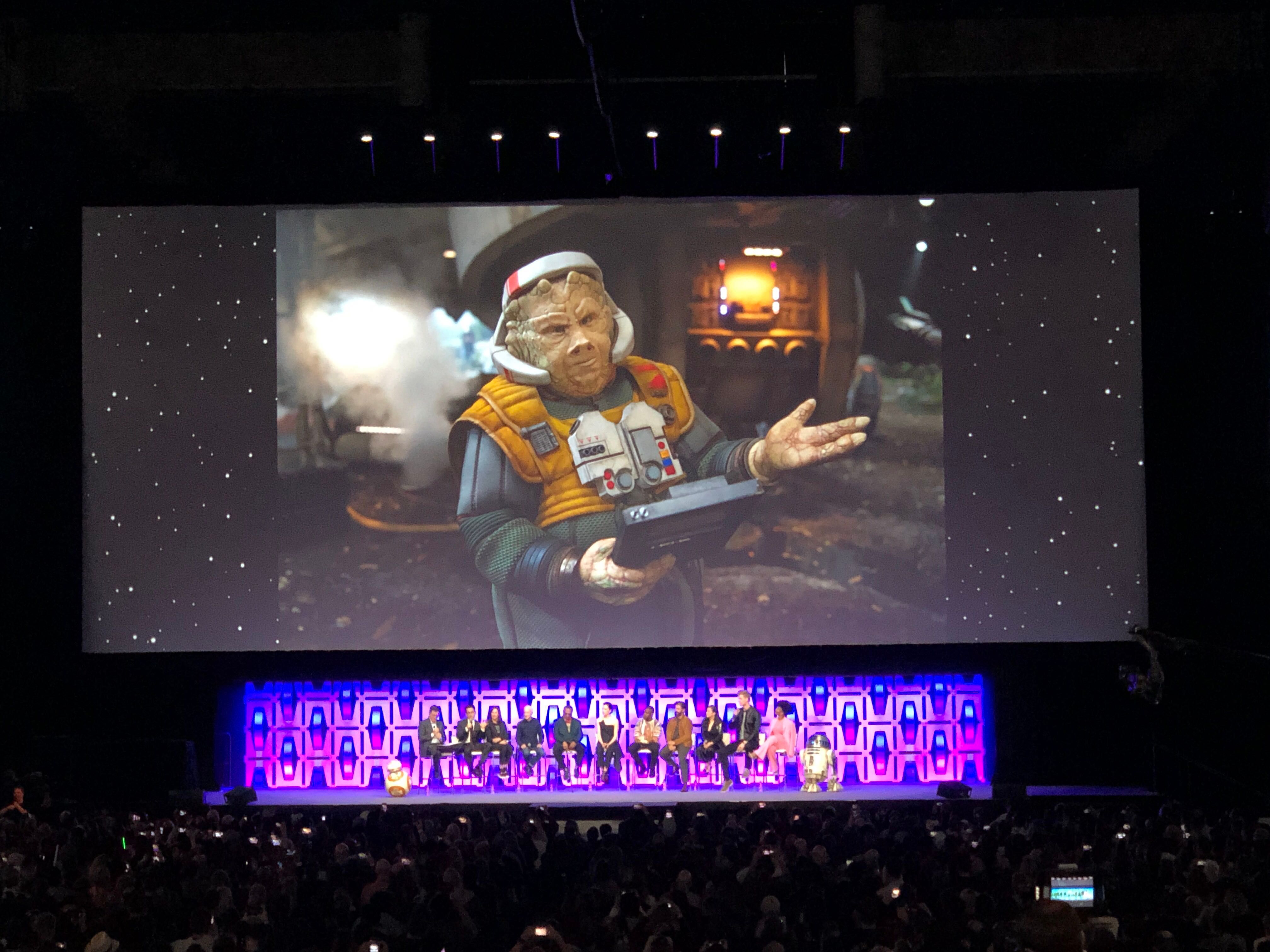 Star Wars Episode 9: all the creatures in The Rise of Skywalker panel