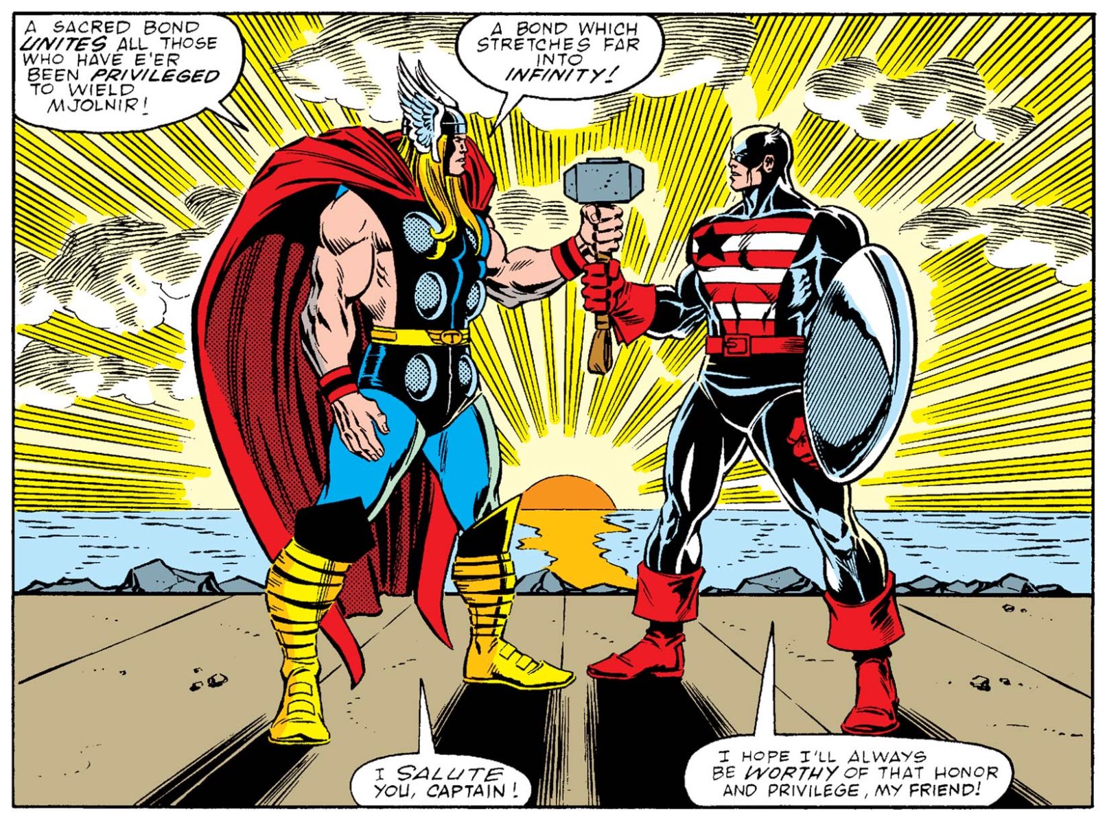 The “worthy” Avengers who can wield Thor’s hammer, according to comics