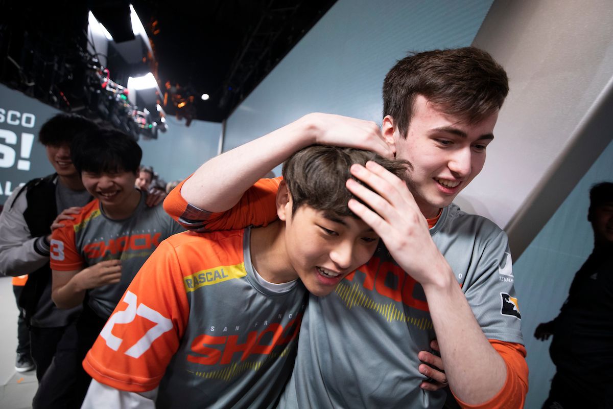 The Shock down the Titans and claim the crown as Stage 2 kings