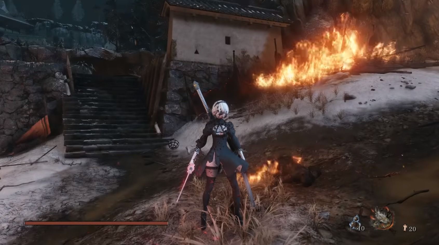 Sekiro mod adds the one thing that makes all games better: 2B from Nier