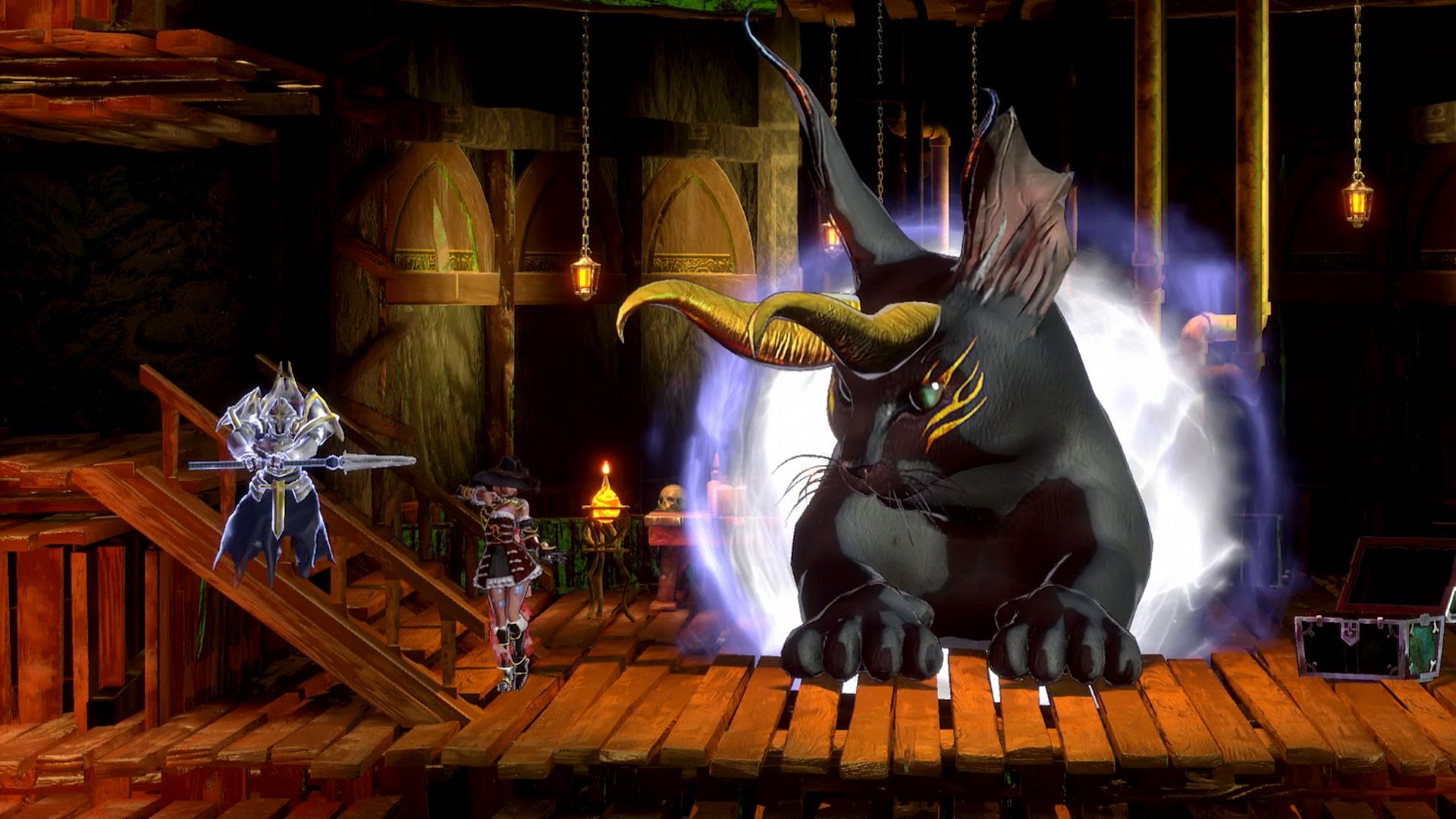 Underground Sorcery Lab map — Bloodstained: Ritual of the Night