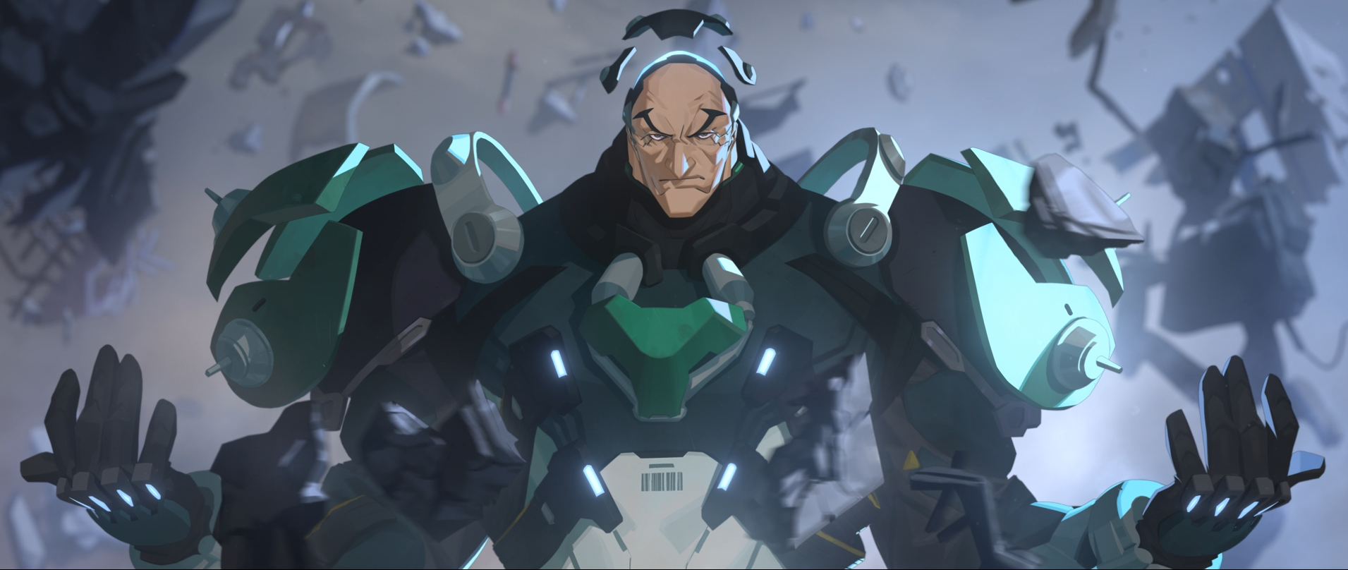 Meet Sigma, Overwatch’s new gravity-warping hero