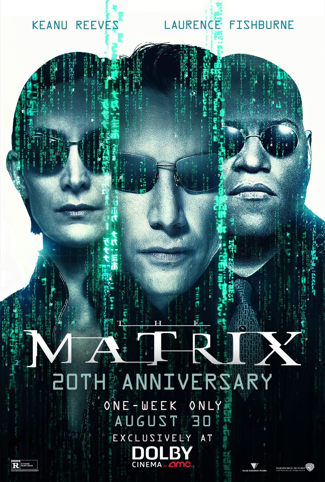 The Matrix returns to movie theaters for 20th anniversary