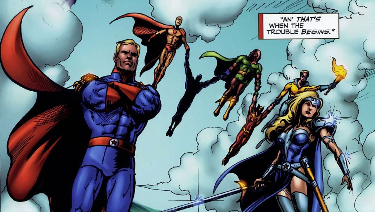 Amazon’s The Boys is stuffed with satirical DC Comics references