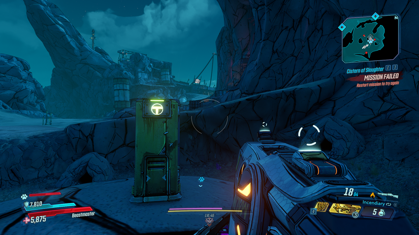 Borderlands 3 The Droughts challenges map guide