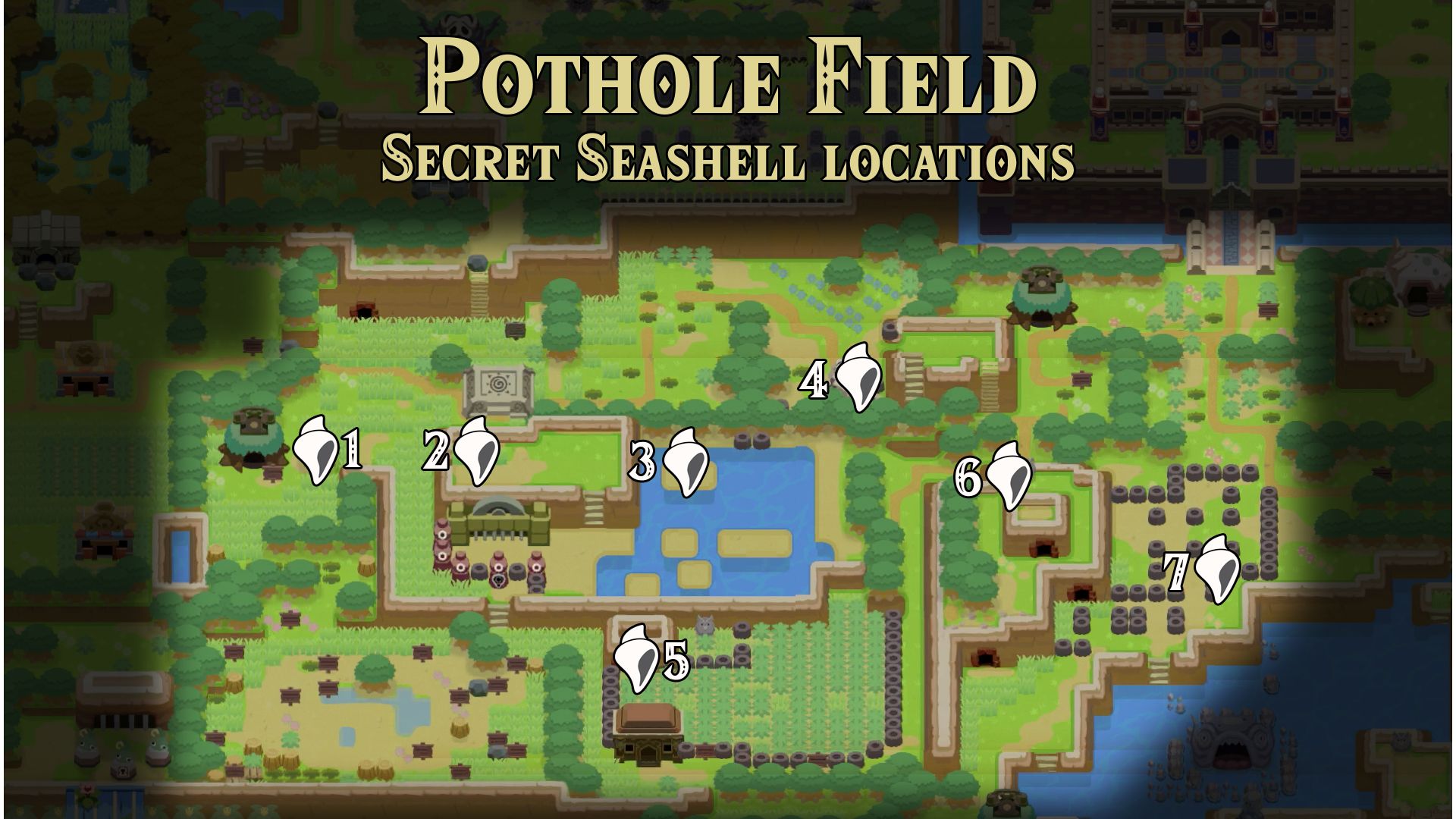 Every Secret Seashell location in Link’s Awakening