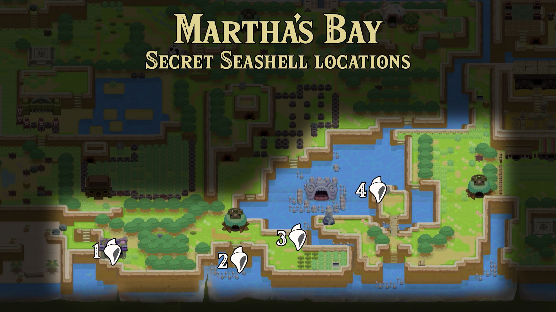 Every Secret Seashell location in Link’s Awakening