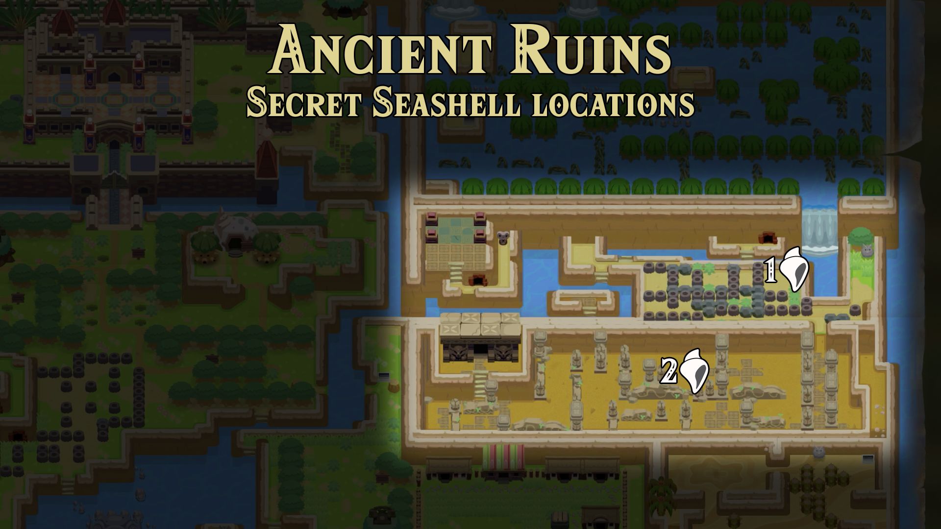 Every Secret Seashell location in Link’s Awakening