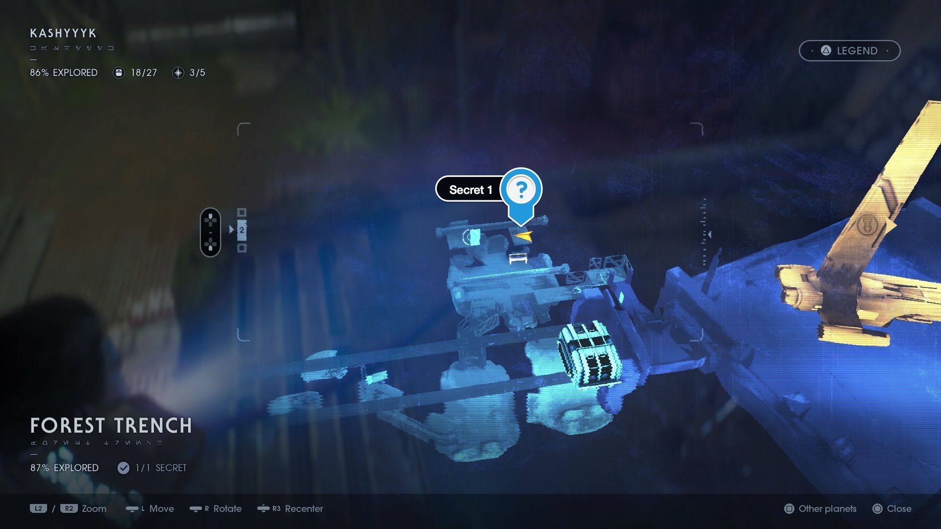 Kashyyyk chests and secrets map locations – Star Wars Jedi: Fallen ...