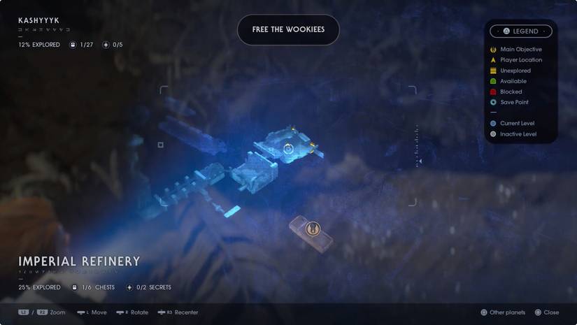 Kashyyyk chests and secrets map locations – Star Wars Jedi: Fallen ...