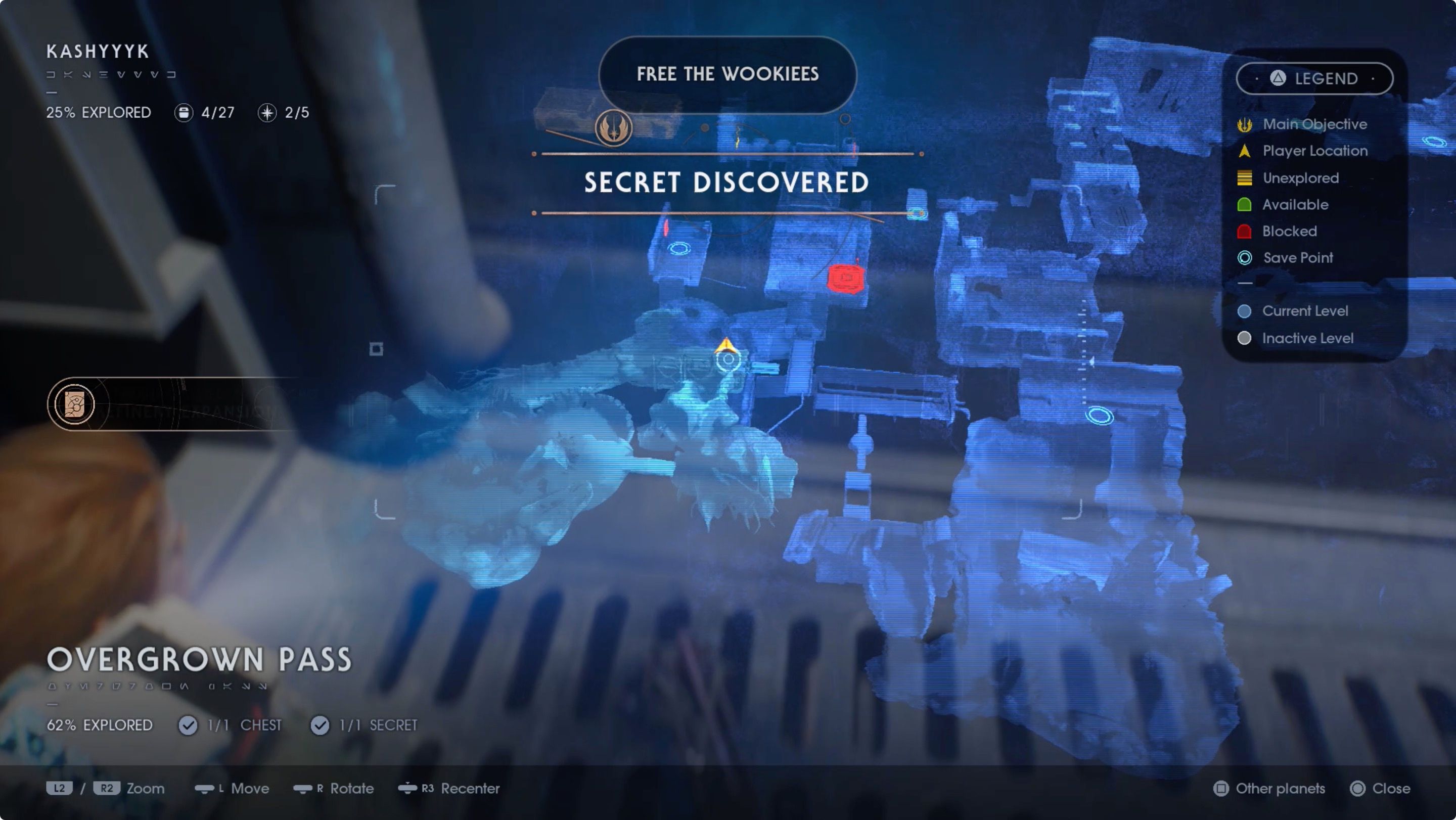 Kashyyyk chests and secrets map locations – Star Wars Jedi: Fallen ...