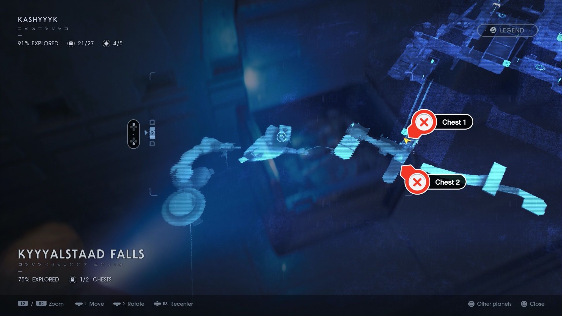 Kashyyyk chests and secrets map locations – Star Wars Jedi: Fallen ...