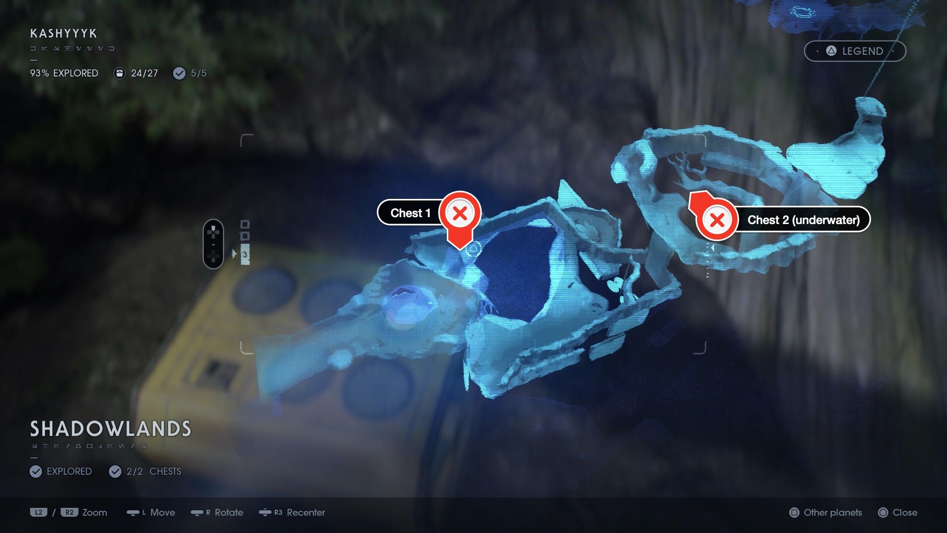 Kashyyyk chests and secrets map locations – Star Wars Jedi: Fallen ...