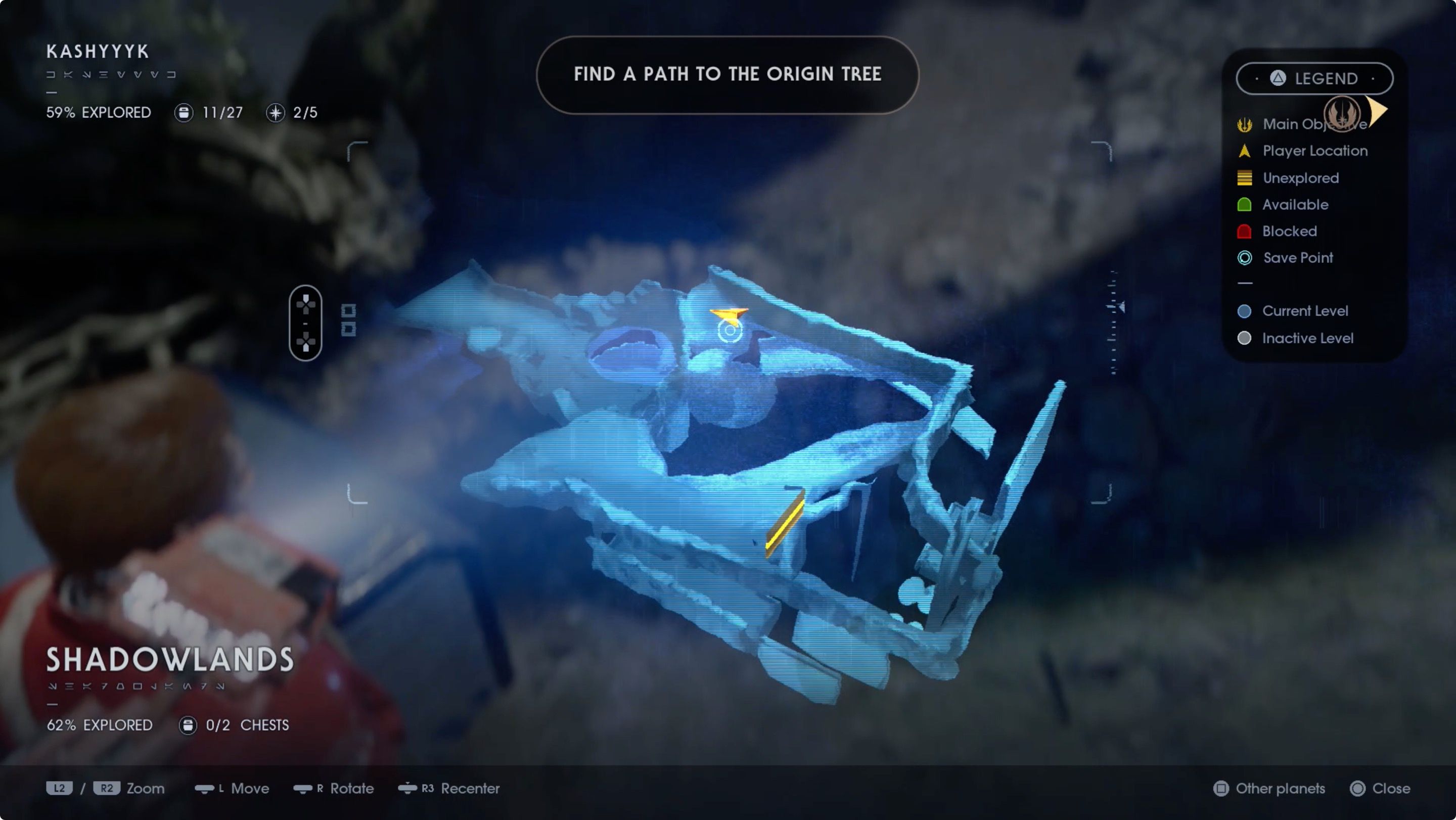 Kashyyyk chests and secrets map locations – Star Wars Jedi: Fallen ...