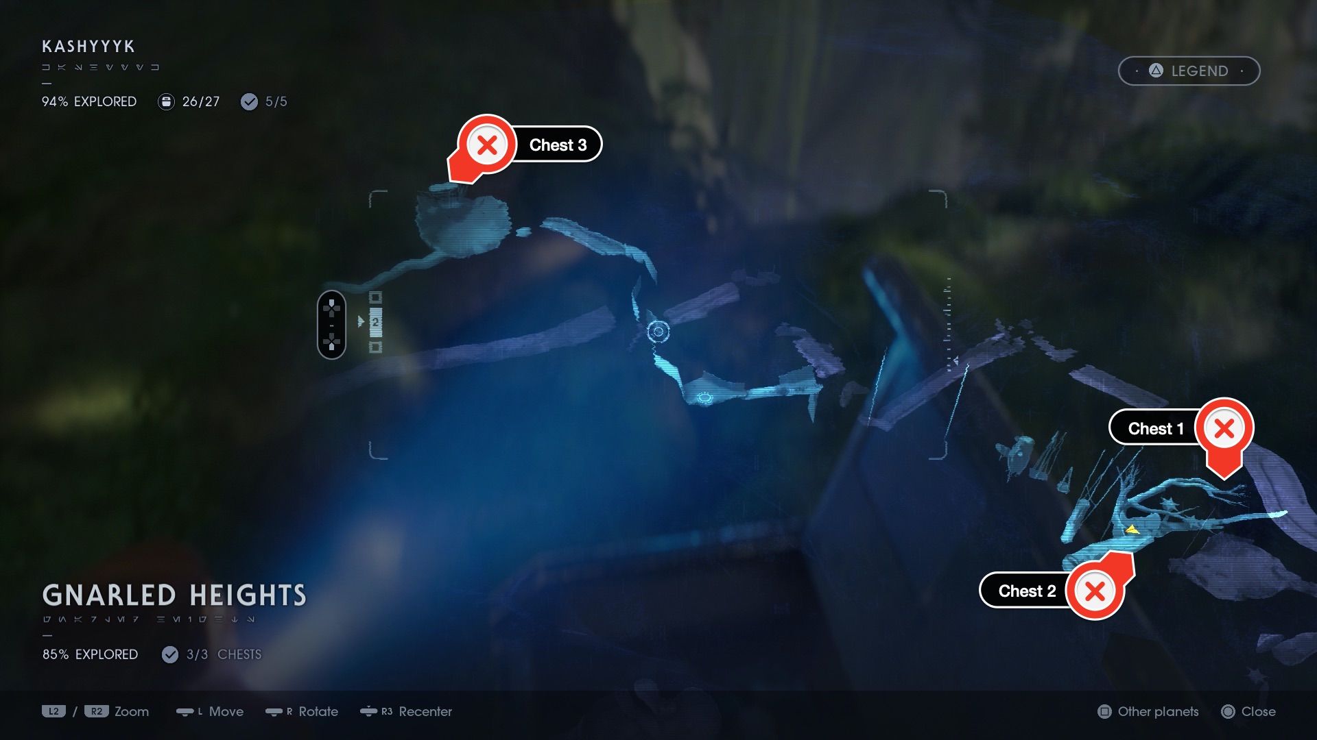 Kashyyyk chests and secrets map locations – Star Wars Jedi: Fallen ...