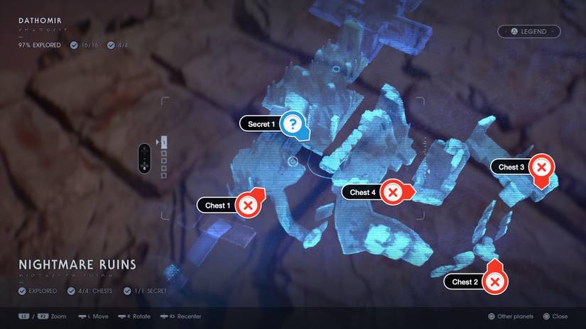 Dathomir chests and secrets map locations – Star Wars Jedi: Fallen ...