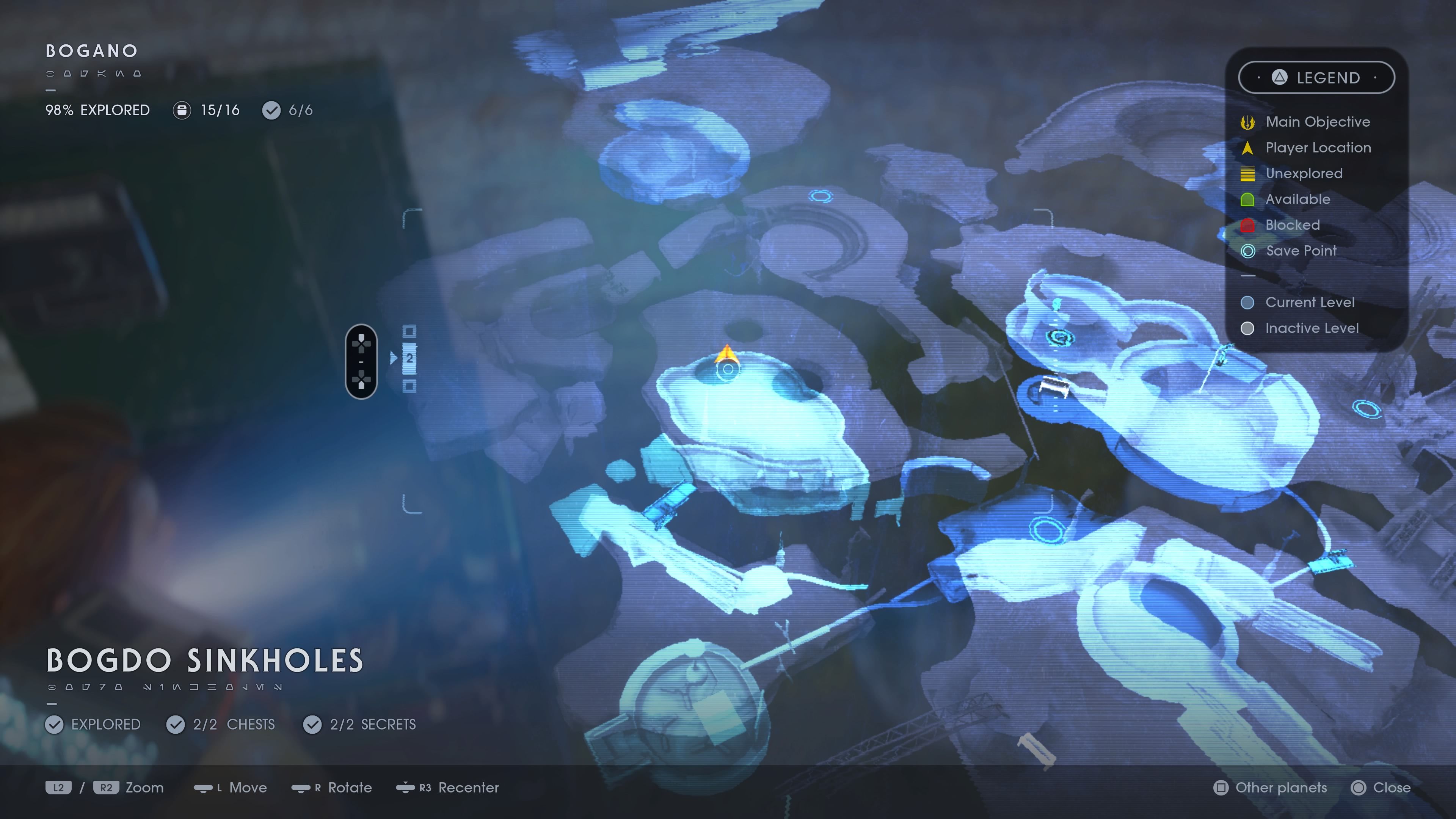 Bogano chests and secrets map locations – Star Wars Jedi: Fallen Order ...