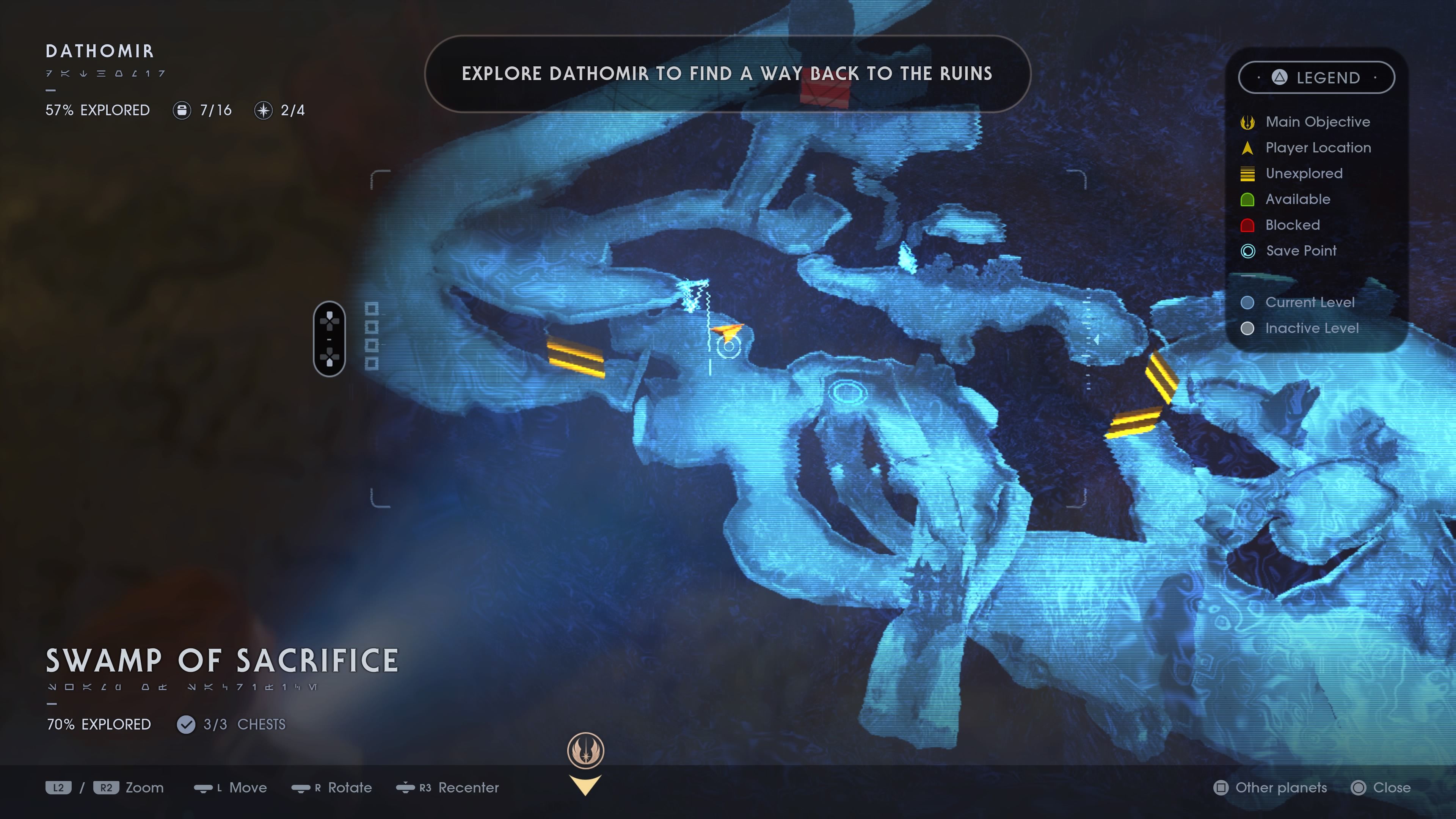 Fallen Order seed locations and maps guide