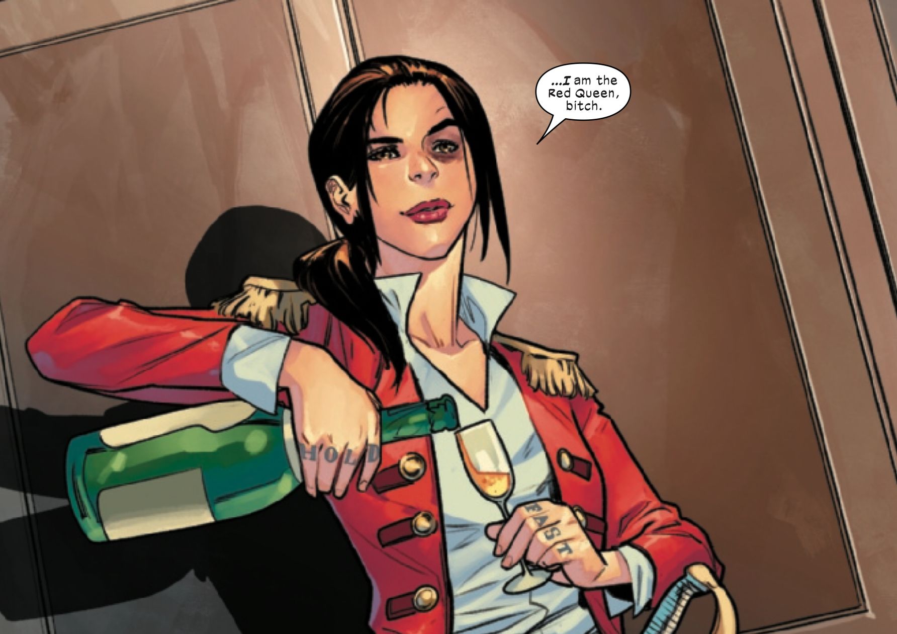 Captain Marvel just fought her own Carnage possessed cat in a new comic