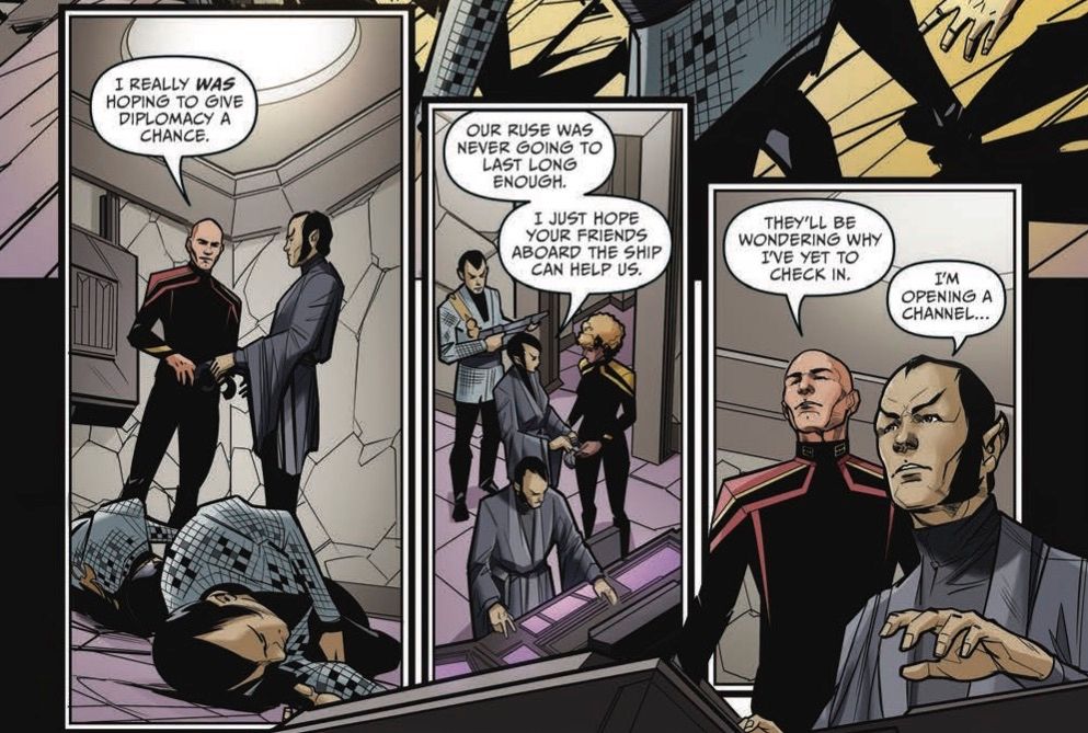 Star Trek comic answers one of Picard’s biggest questions