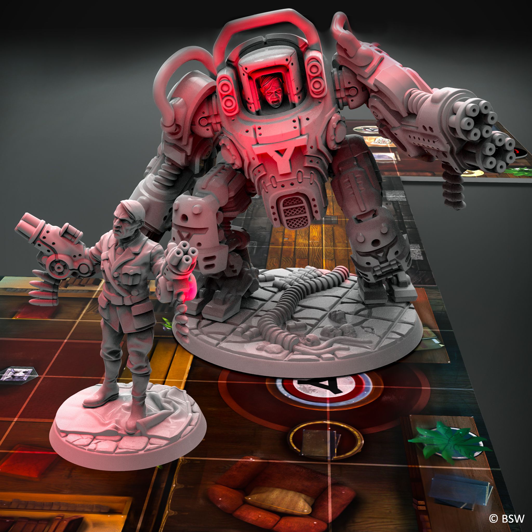 Wolfenstein The Board Game coming to Kickstarter