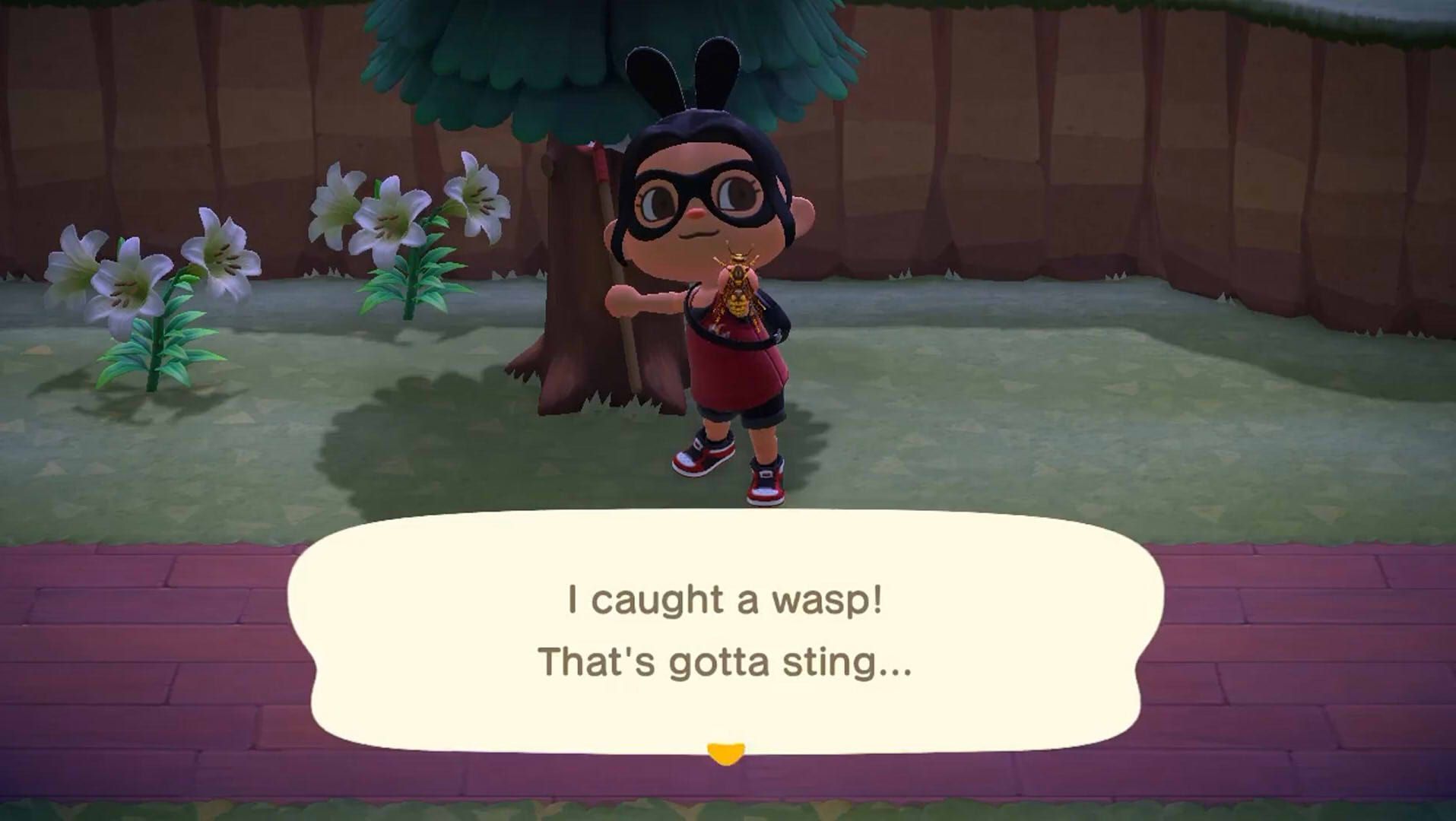 How to get a wasp nest without getting hurt in Animal Crossing: New ...