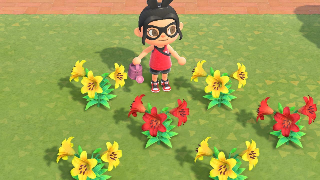 All flowers and hybrids in ACNH