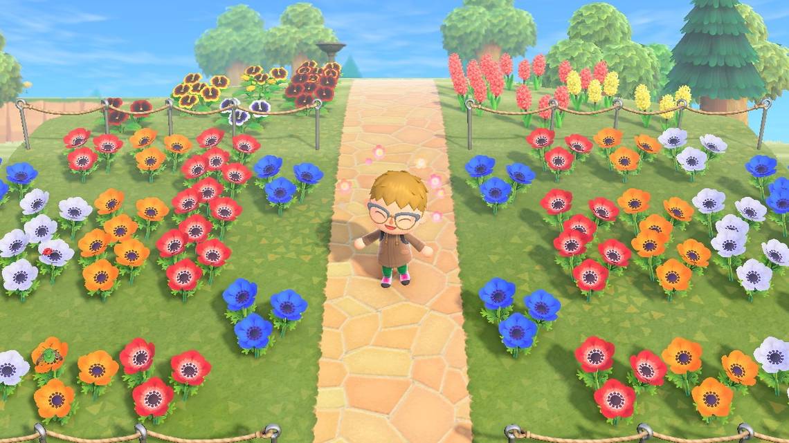 All flowers and hybrids in ACNH