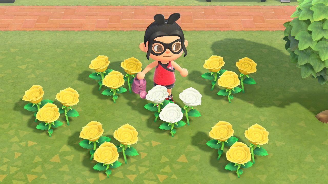 All flowers and hybrids in ACNH