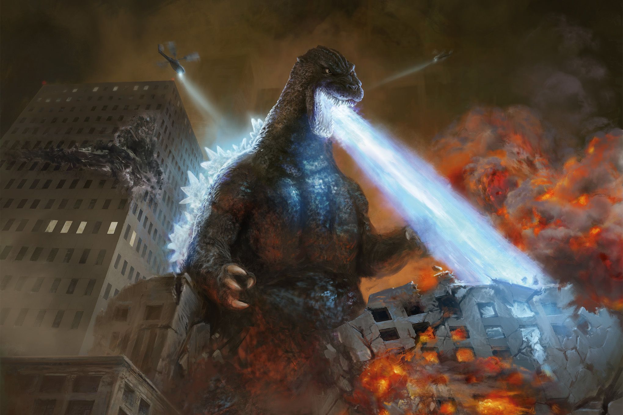 Magic: The Gathering’s next set includes a Godzilla crossover