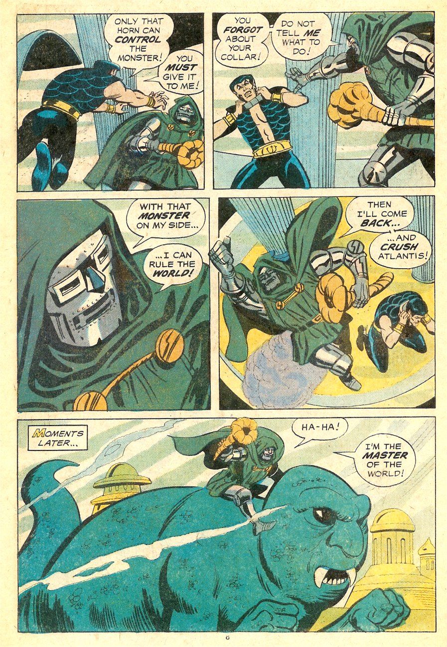 The Doctor Doom toot horn meme, explained by bizarre Marvel Comics
