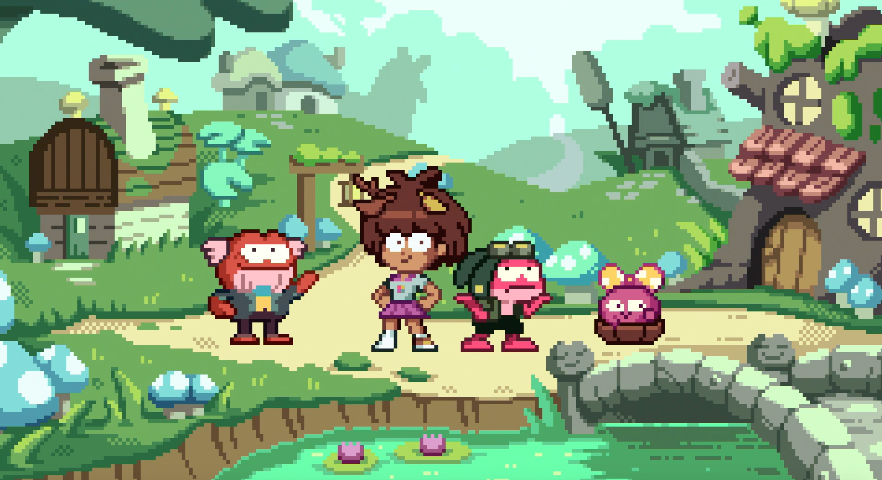 Disney’s Amphibia, inspired by Zelda, gets a retro 8-bit theme song opening