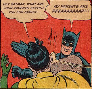 The Batman Slapping Robin meme, finally explained