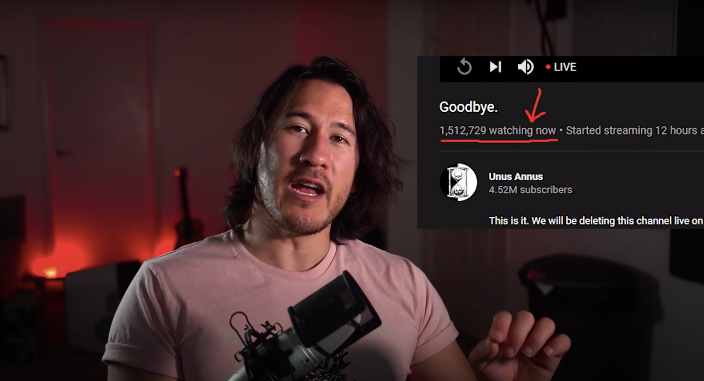 Over a million watched Markiplier, Crankgameplays delete YouTube channel
