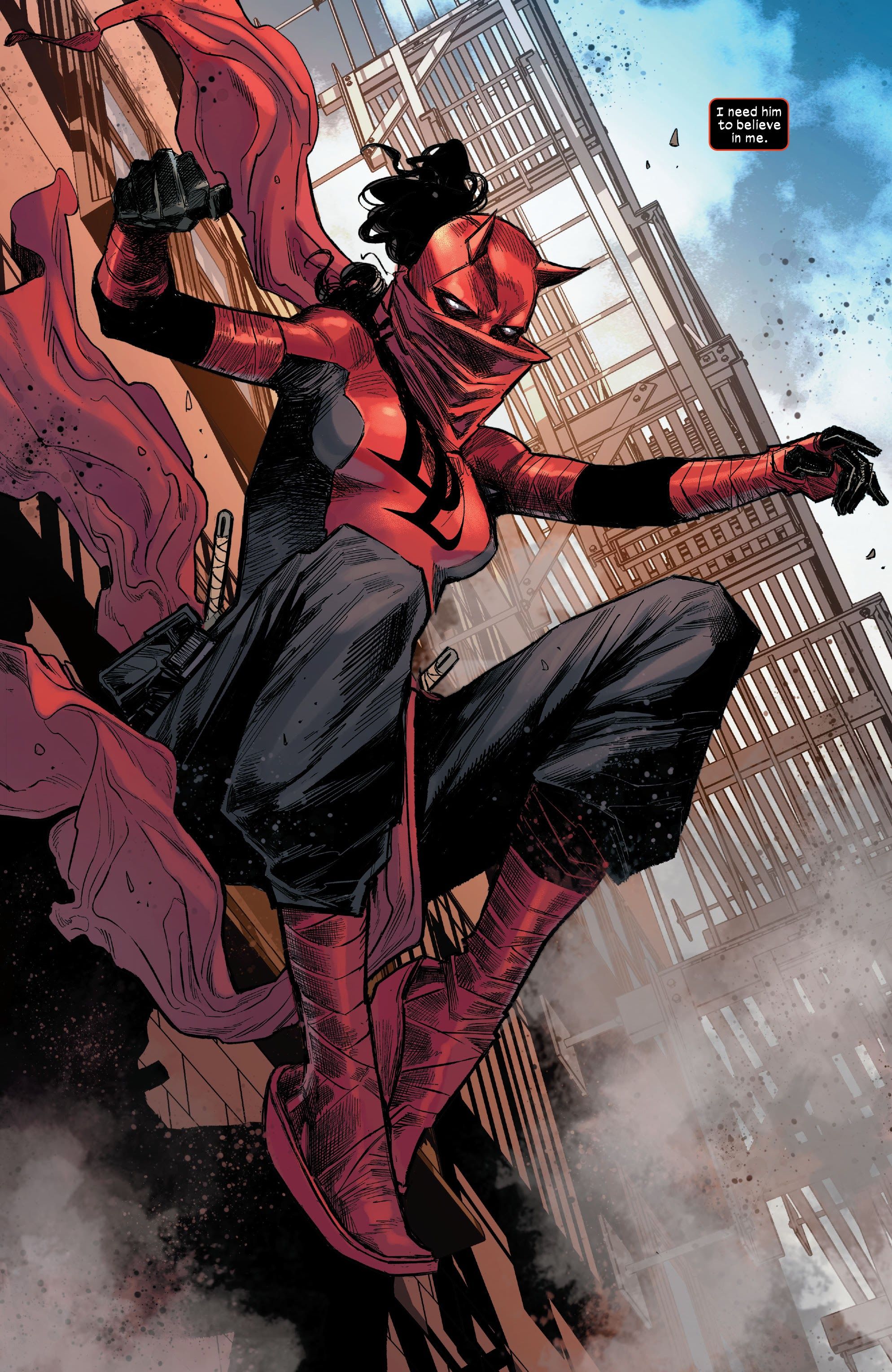 Elektra is Daredevil now, and you have to see Marvel’s new costume