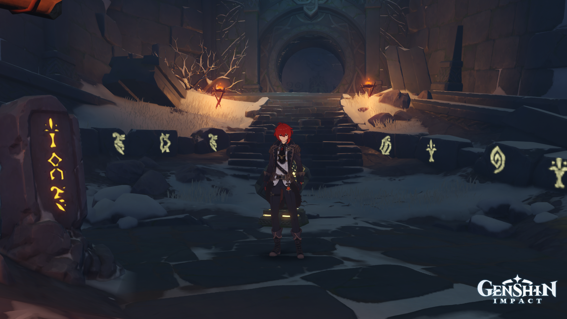 Genshin Impact Dragonspine stone tablet location guide