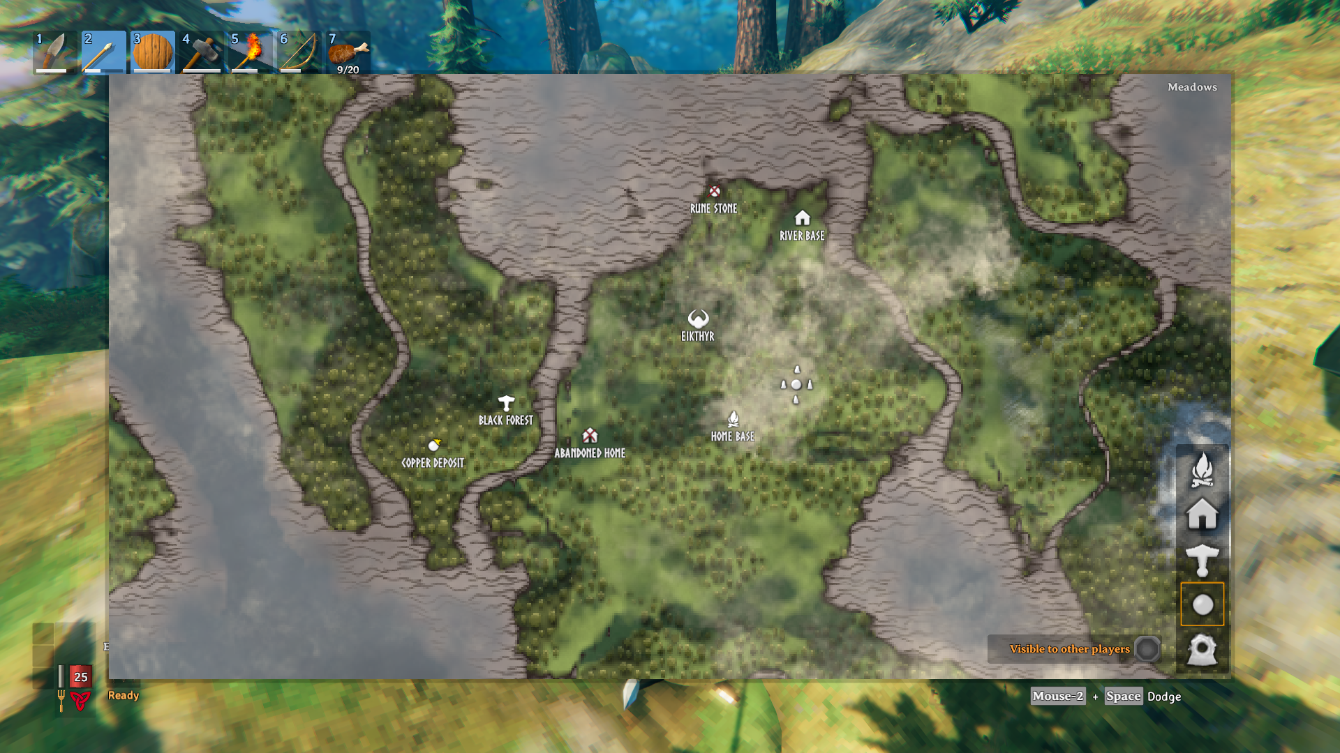 Valheim map markers guide