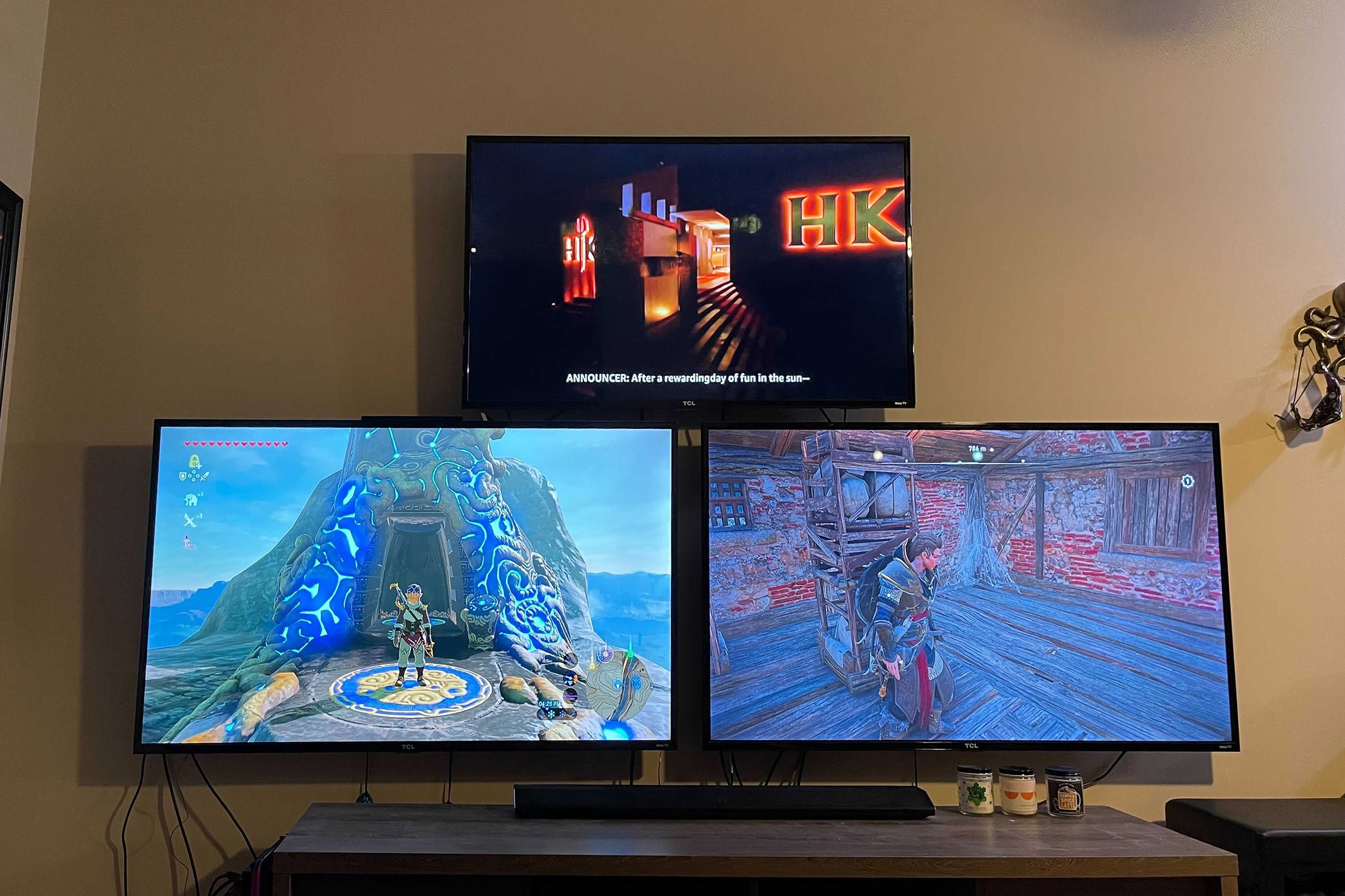 I’m officially not the only one with three TVs in my living room
