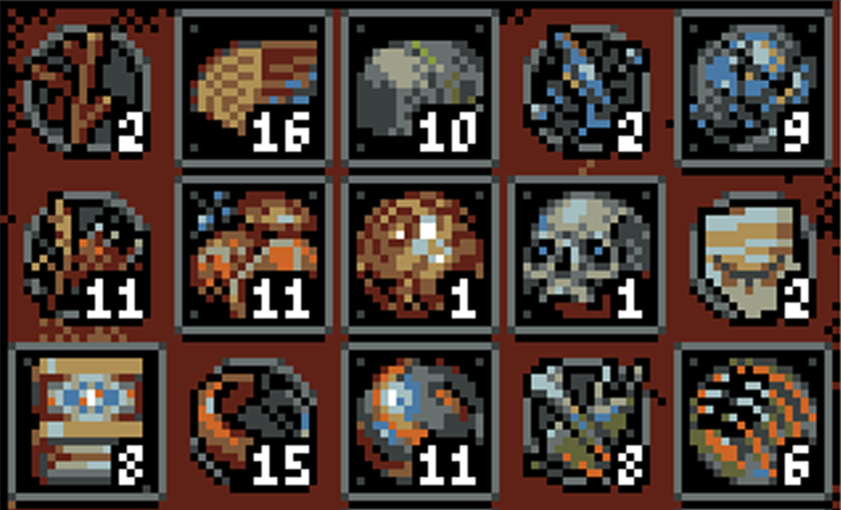 Loop Hero all resources list guide