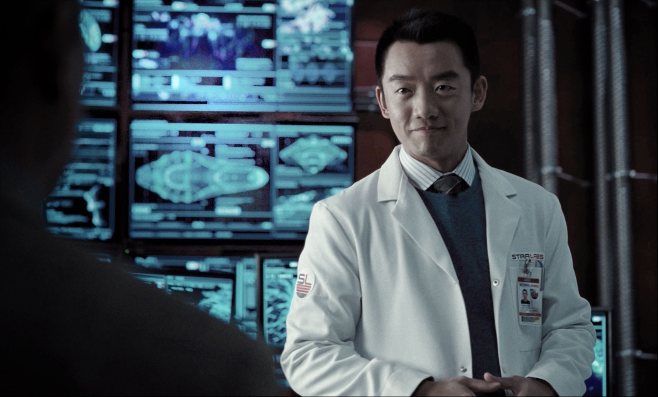 Ryan Choi in Zack Snyder’s Justice League in a DC comics hero in hiding