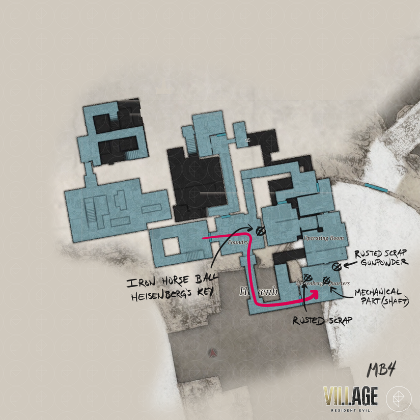 RE8 Iron Horse Ball and Heisenberg’s Key walkthrough